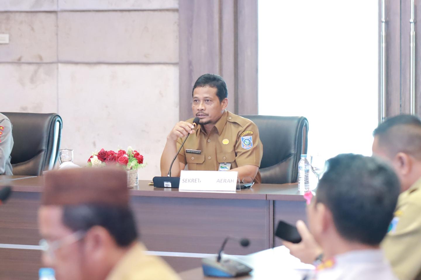 BacaYuk.id - Pj Sekda Fery Afriyanto Pimpin Rapat Koordinasi Persiapan ...